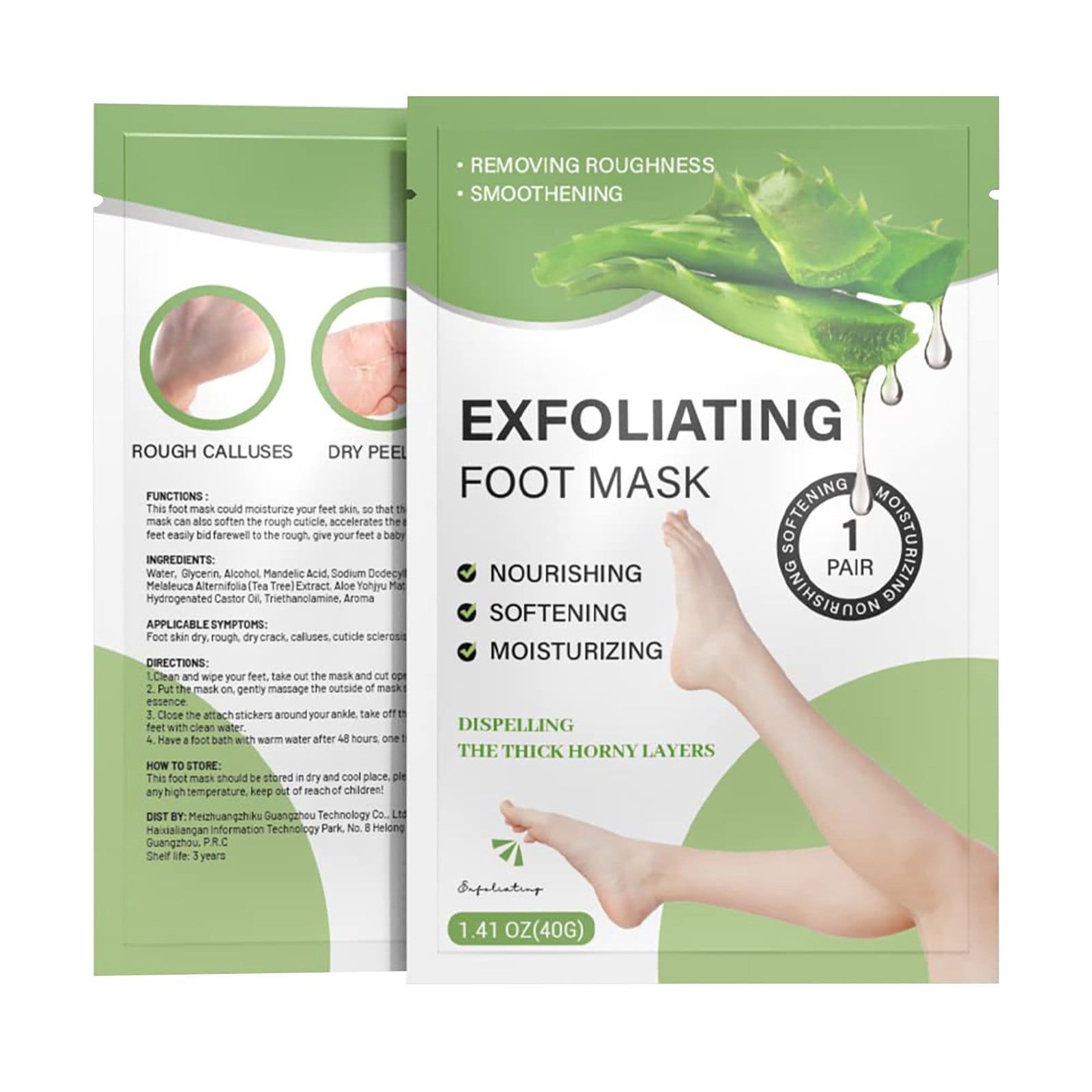 Foot Peel Mask - Foot Mask for Baby Soft Skin - Remove Dead Skin, Dry ...