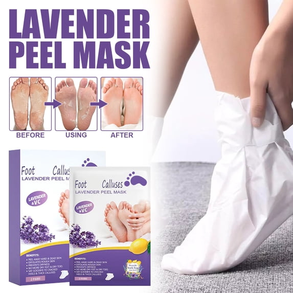 Foot Peel Mask For Callus And Dead Skin Removal, Exfoliating Foot Mask ...