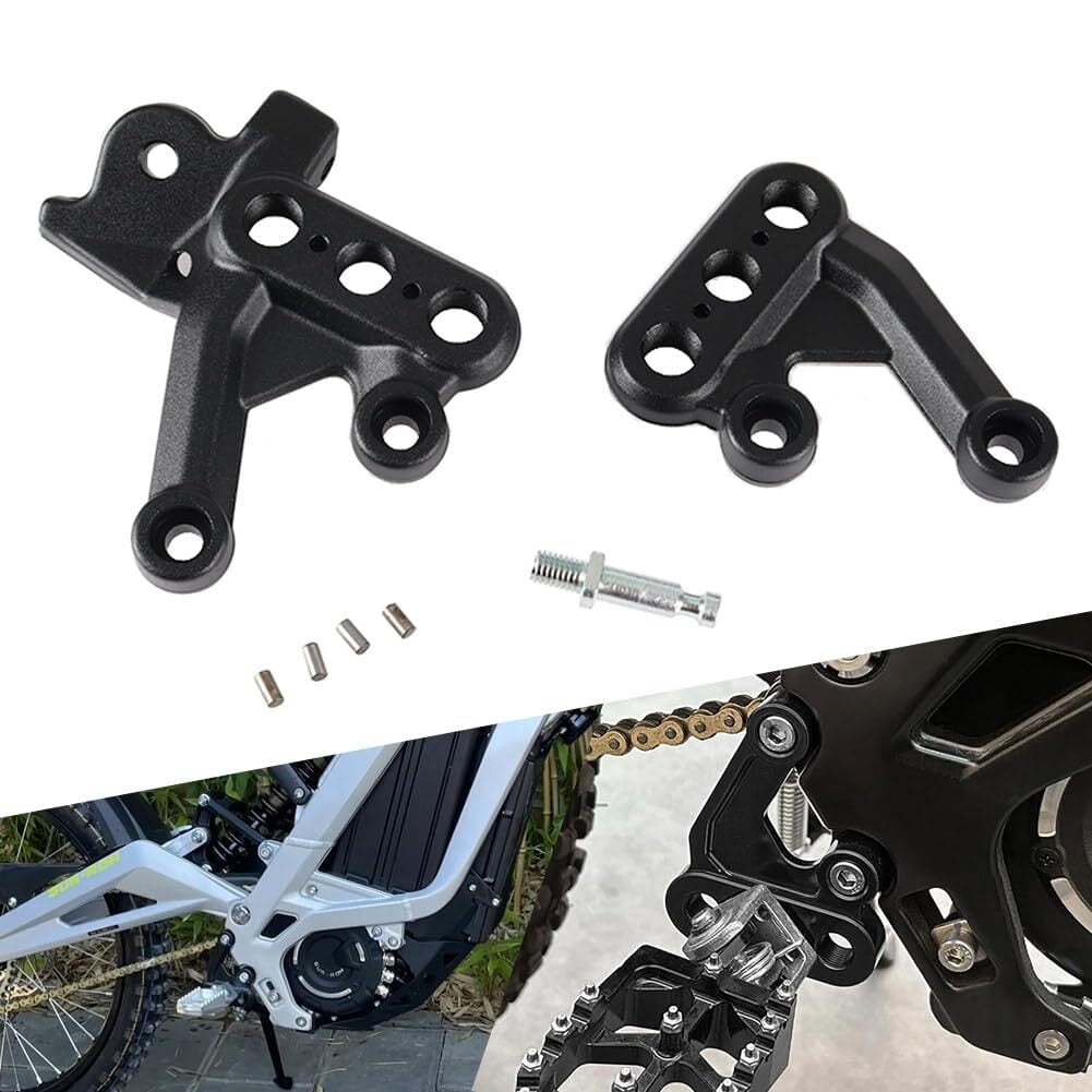 Foot Pegs Bracket Foot Rest Brackets Motorcycle Footbracket CNC ...