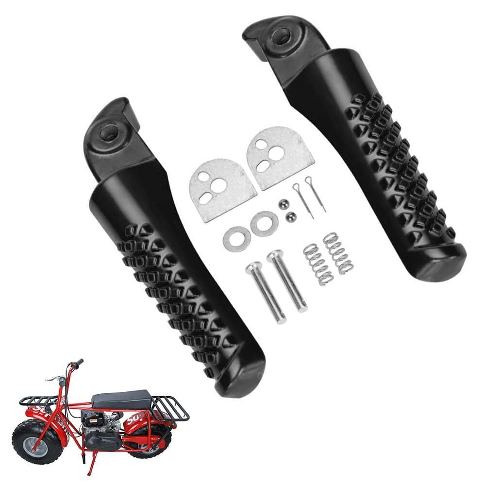 Foot Pegs Set for Coleman Powersports BT200X / CC100X / CT100U Trail / CT200U Trail / CT200U-EX ...