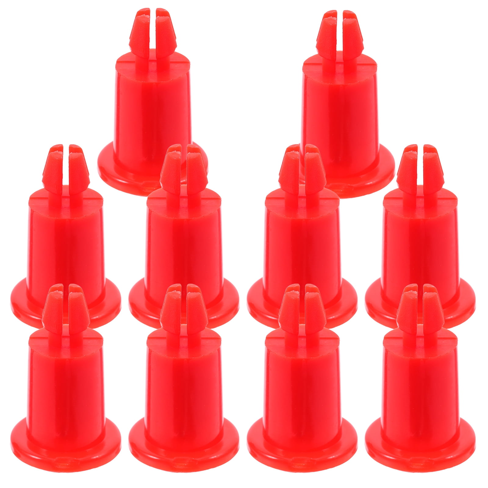 Foot Platform For Electronic Scale,10Pcs Red Clip On Foot Stand For ...