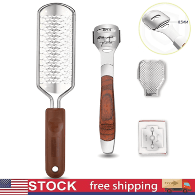 Foot Rasp File Pedicure Callus Remover Hard Dead Skin Scrubber Tool ...