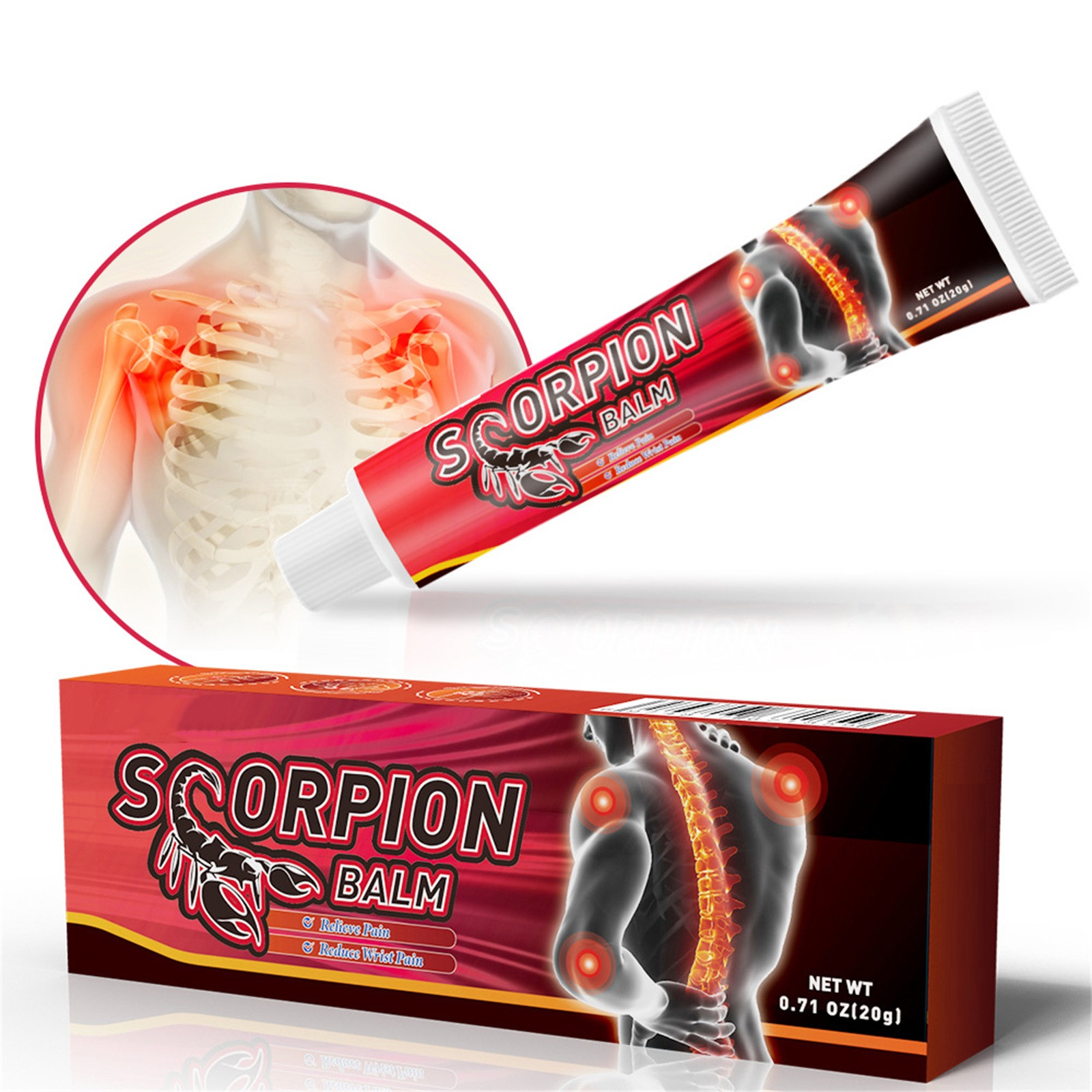 Foot Relief Treatment Knee Joint Synovial Paste Massage Paste Effectively Relieves Sore Muscles ...