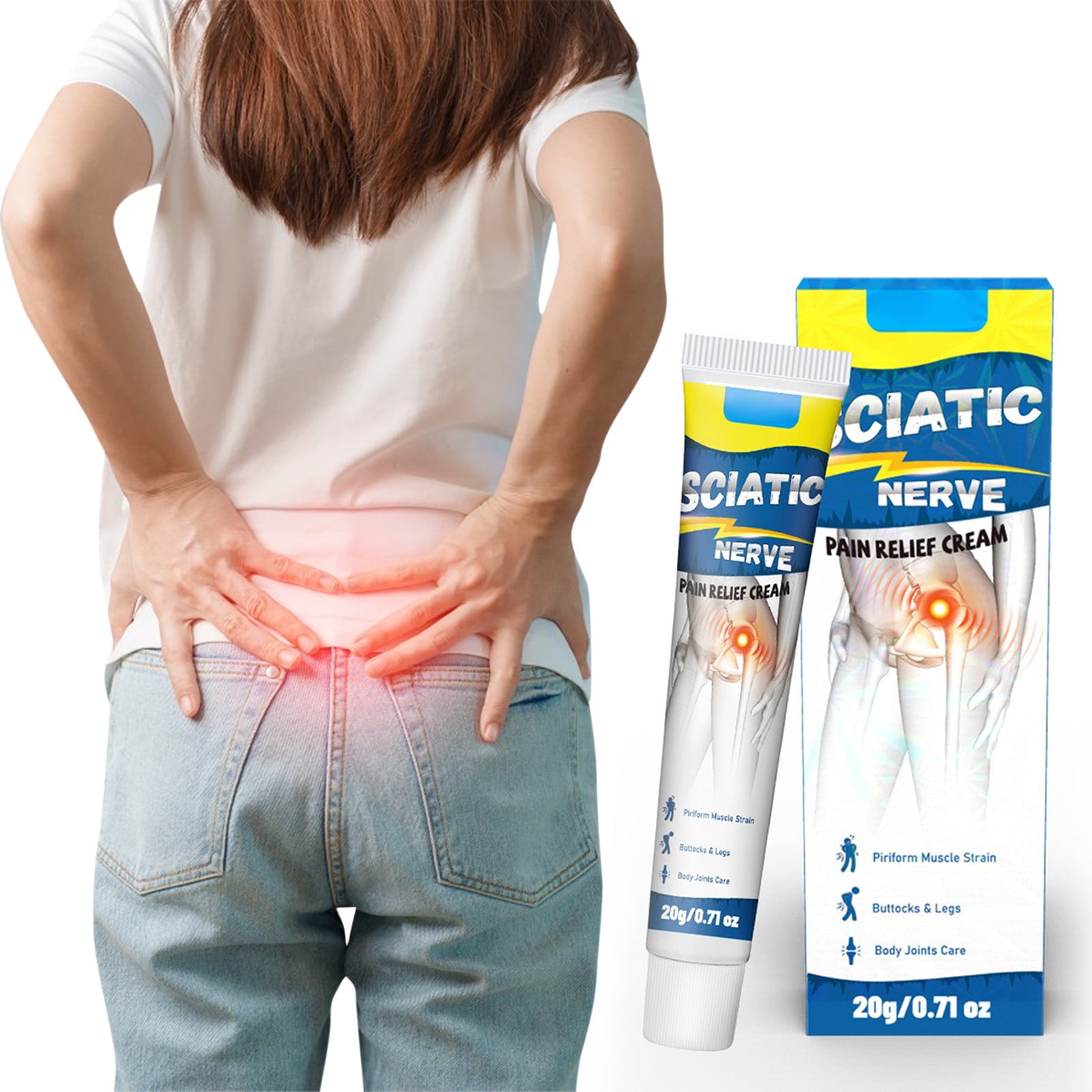 Foot Relief Treatment Sciatic Nerve Care Cream Lumbar And Hip Massage ...