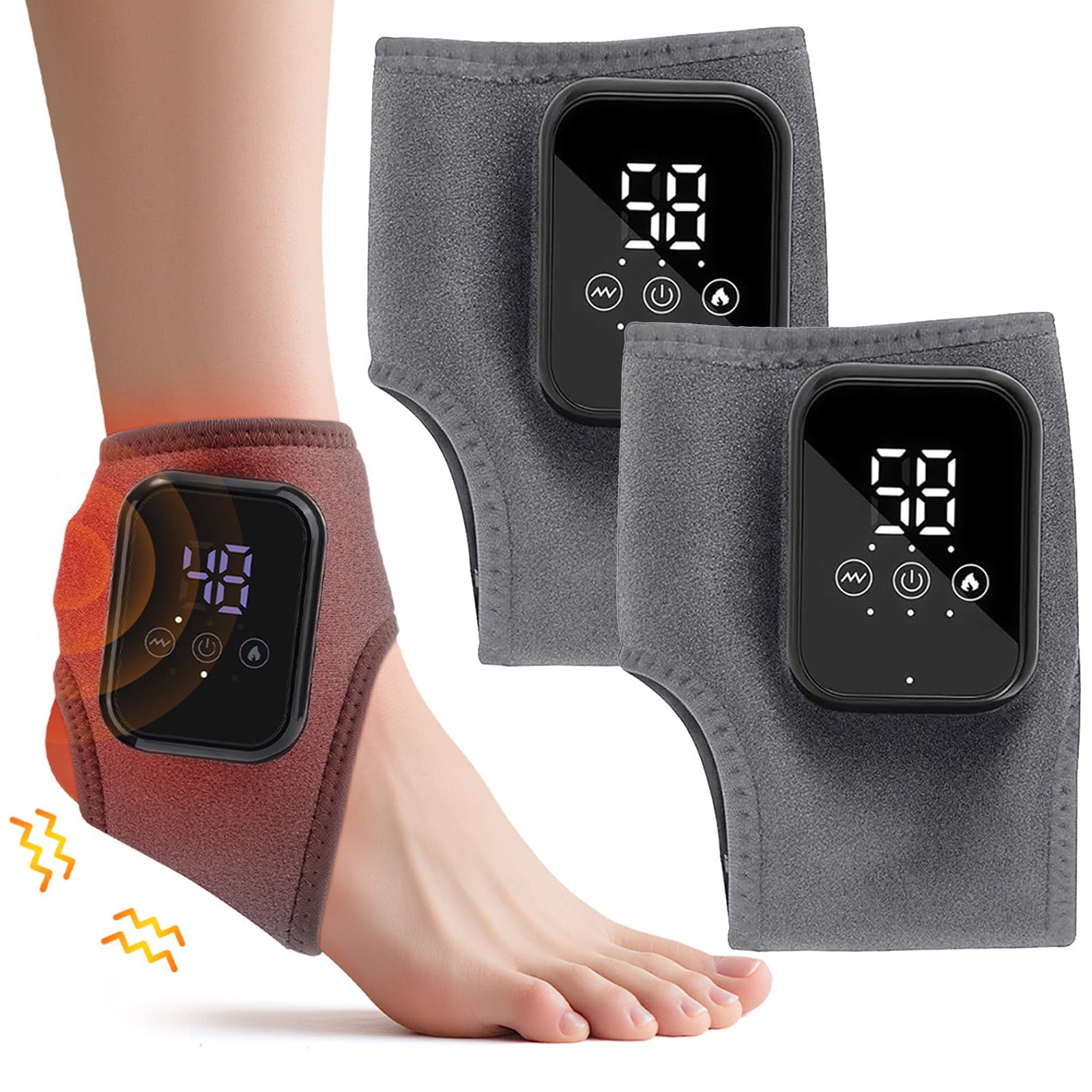 Foot Renew Triple Method Massager, 2025 New 3-in-1 Heated Foot & Ankle ...