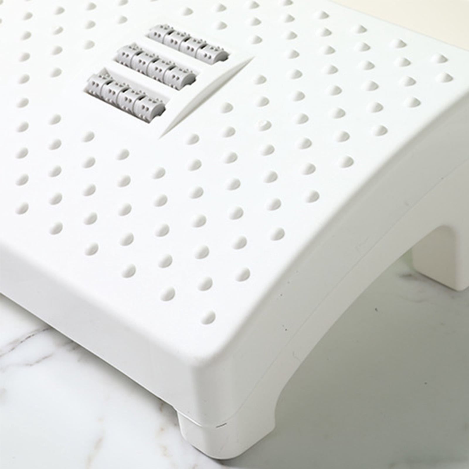 Foot Rest,Adjustable Work Office With Non-slip Position Rest With Stool ...