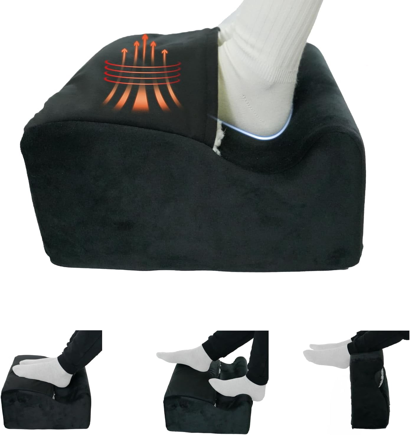 Foot Rest for Desk at Work,Ergonomically Designed Home Office Footrest ...