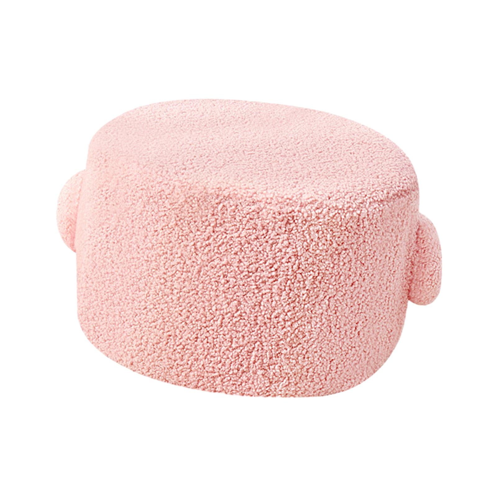 Foot Rest Stool Small Footstool Padded Seat Stable Footstools Ottomans ...