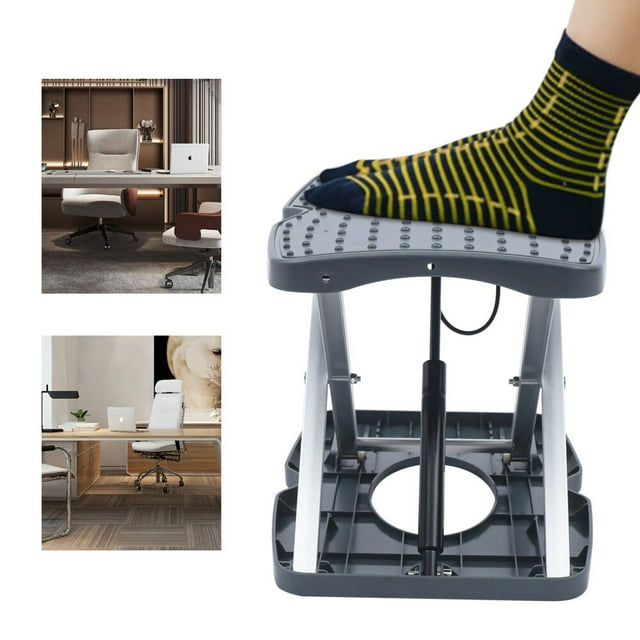 Foot Rest Under Desk Adjustable Height Office Ergonomic Portable ...