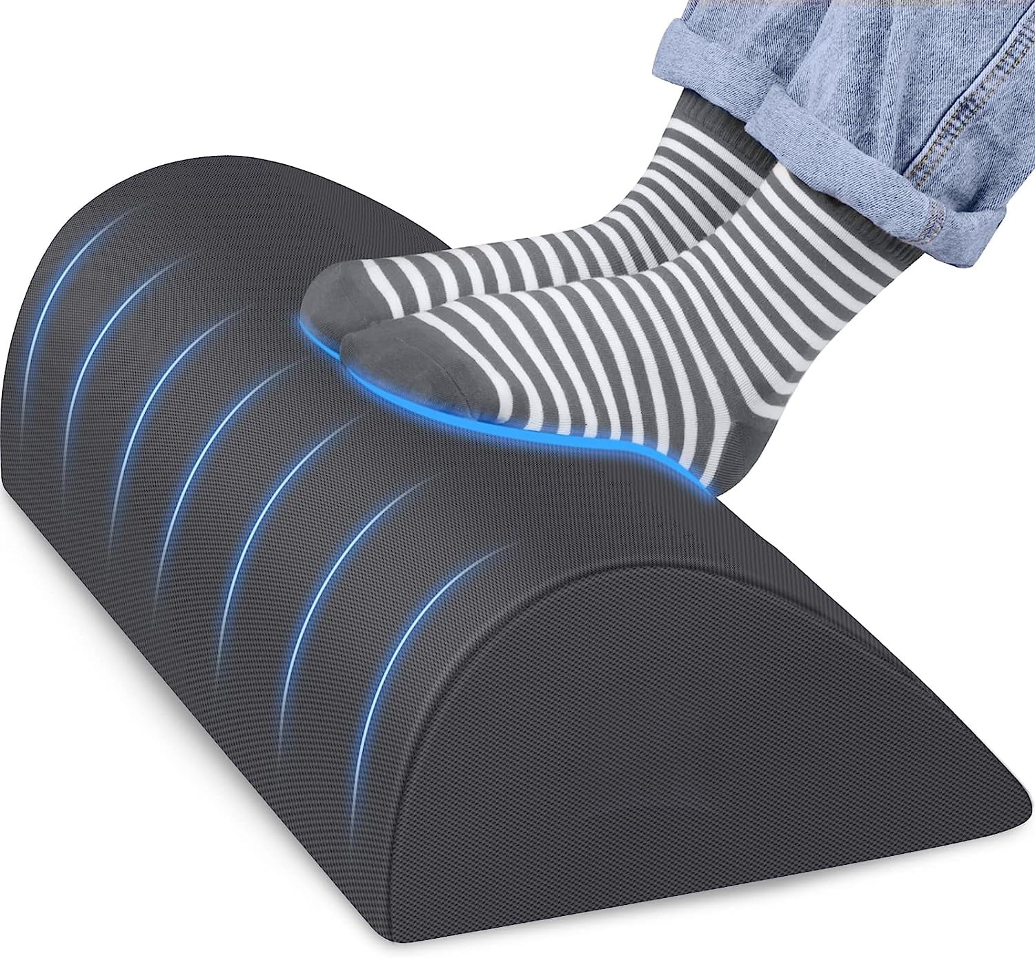 Foot Rest for Under Desk at Work-Ergonomic Design Foot Stool for ...