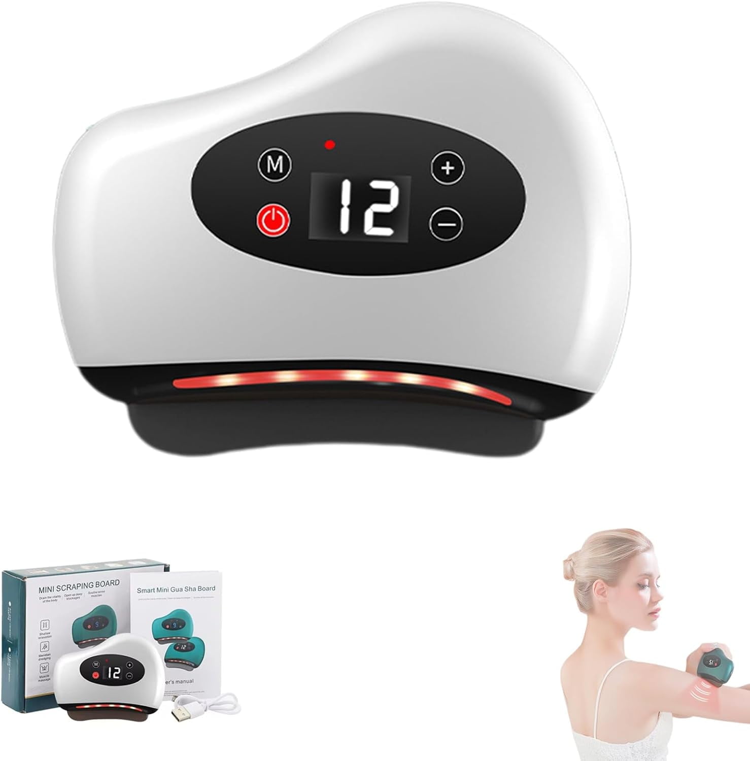 Foot Scraper, 2026 New Heated Muscle Scraper for Plantar Fasciitis and ...