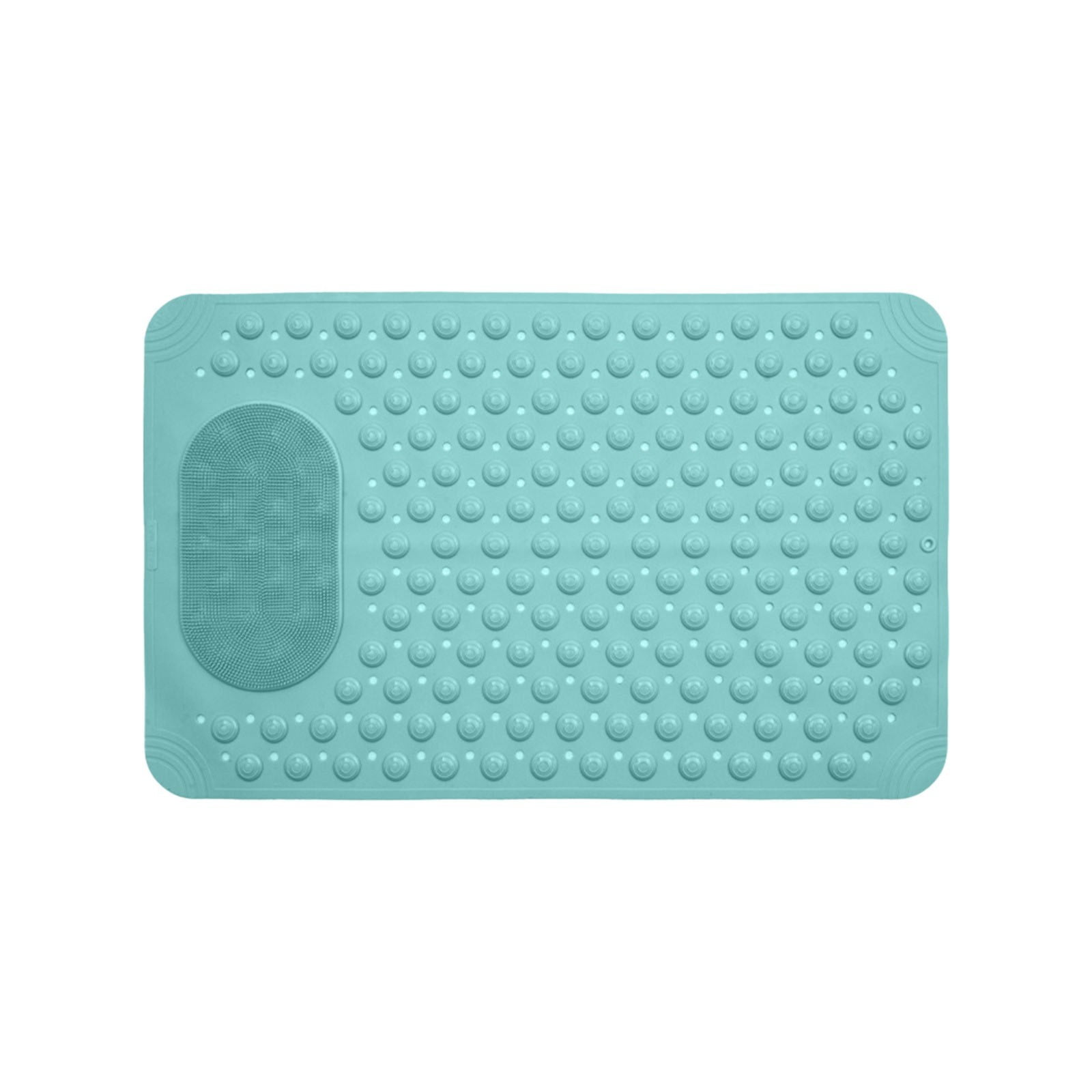 Foot Scrubber Shower Mat With Pumice Feet Scrub Stone Bathtub Mat With ...