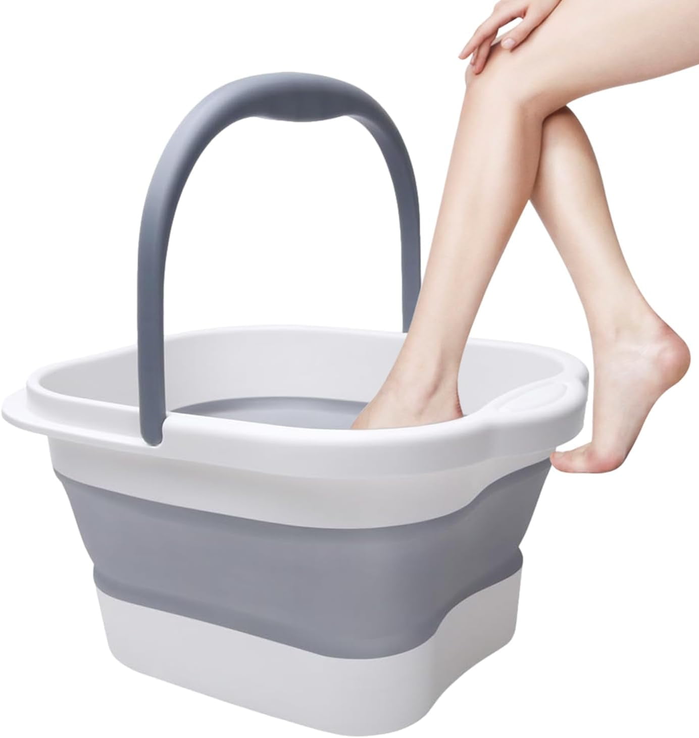 Foot Soaking Bucket,15l Foot Wash Basin Feet Soaking Tub | Large Space ...