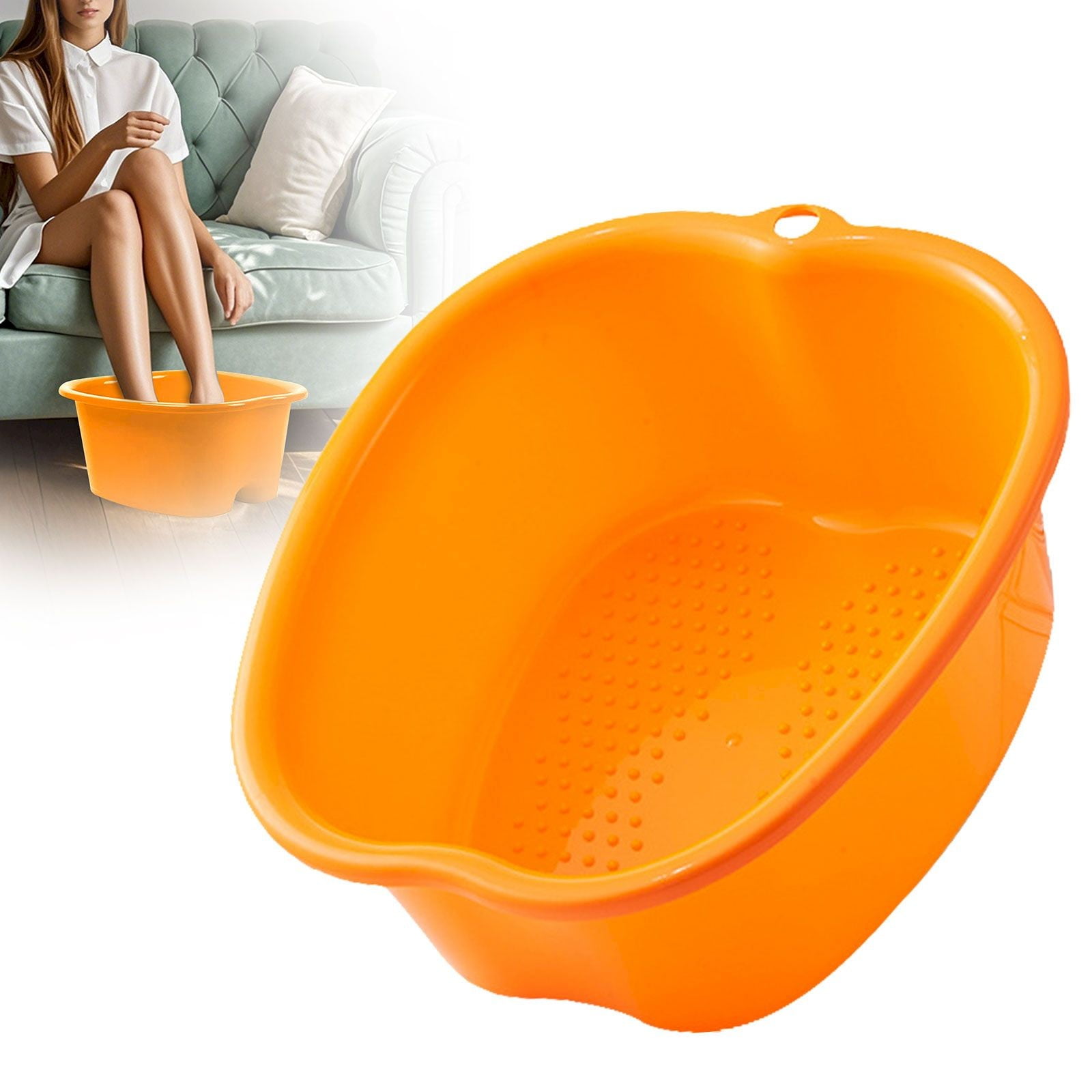 Foot Soaking Tub Large Size Foot Basin Sturdy Soaking Feet Bucket ...