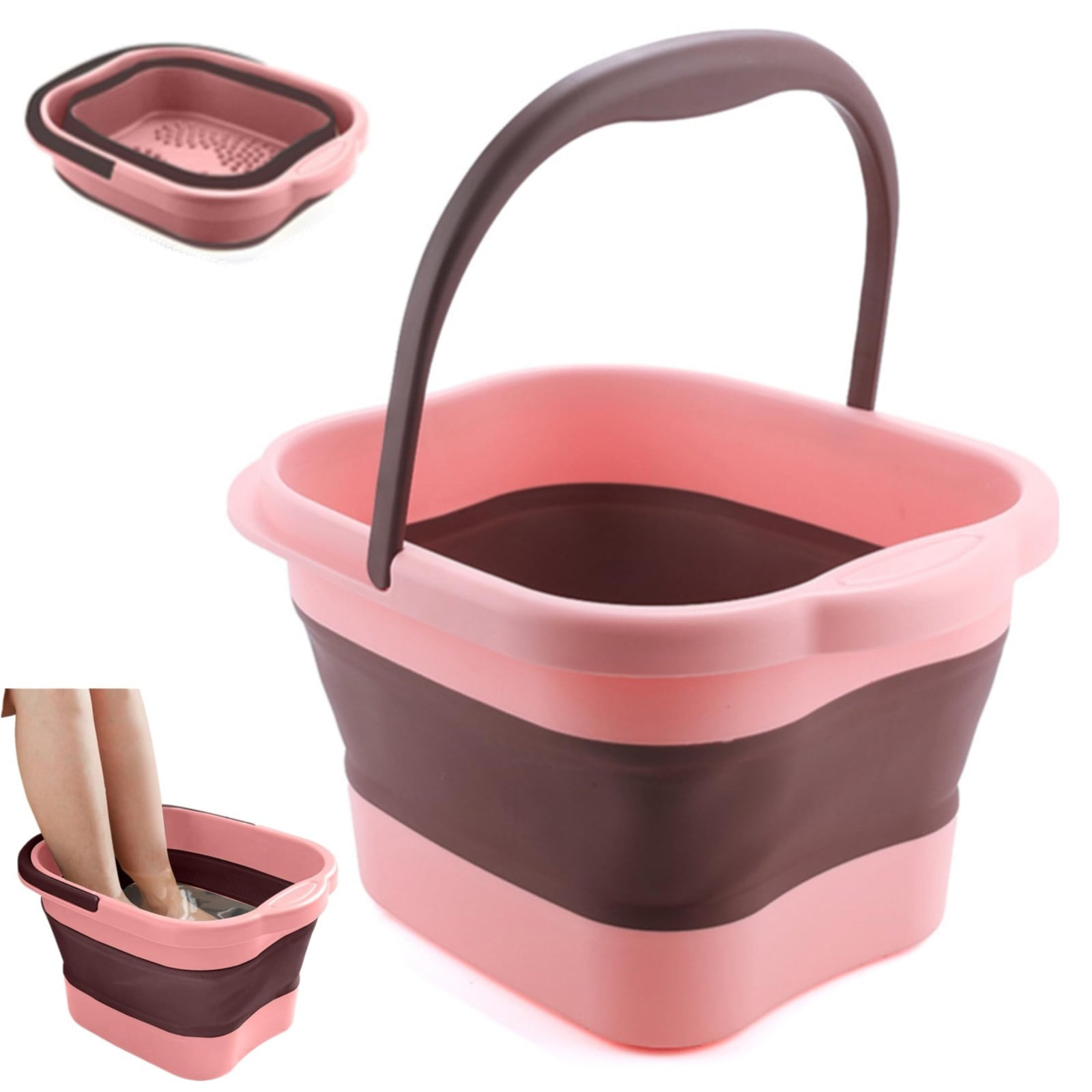Foot Soaking Tub Large Size Foot Basin Sturdy Soaking Feet Bucket ...