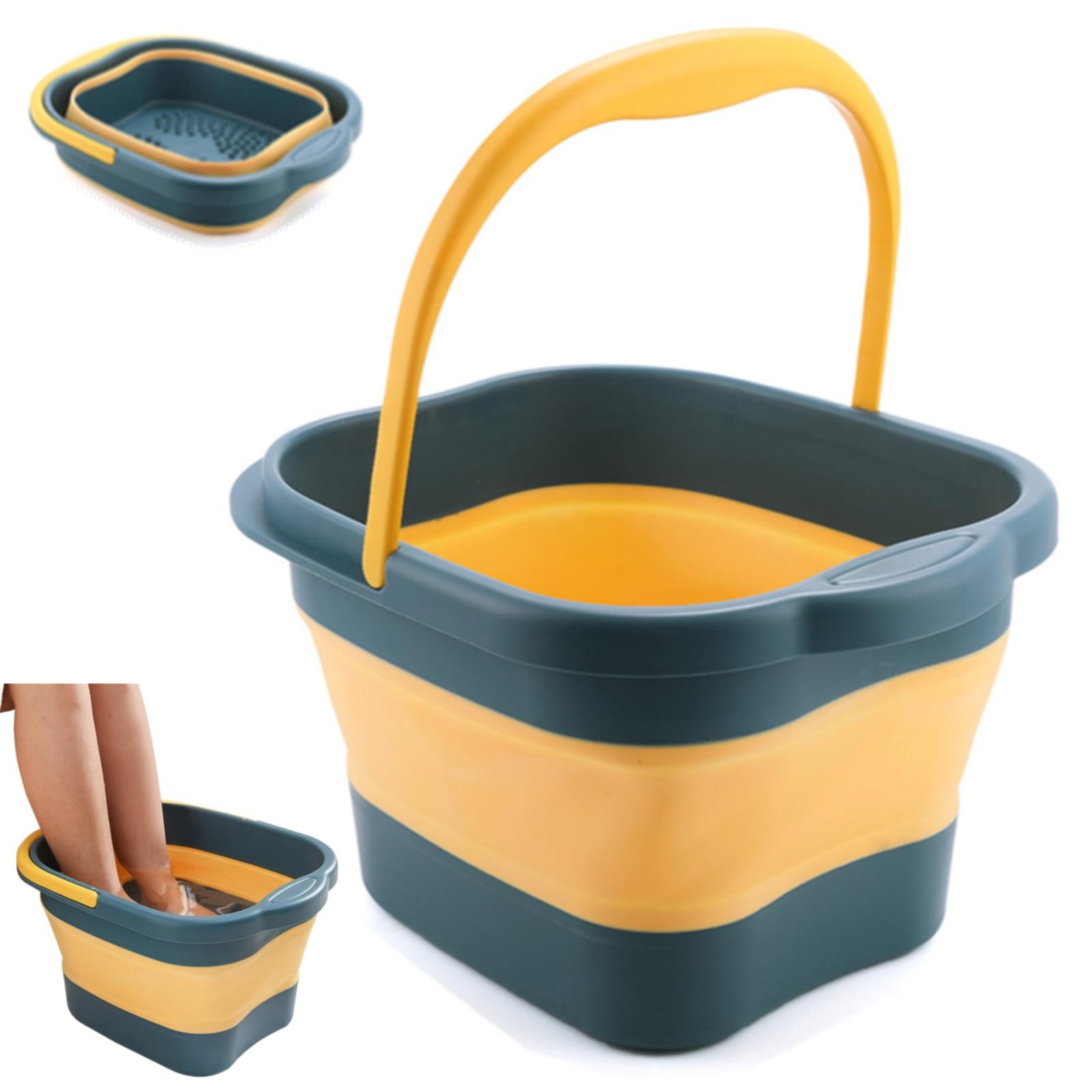 Foot Soaking Tub Large Size Foot Basin Sturdy Soaking Feet Bucket ...