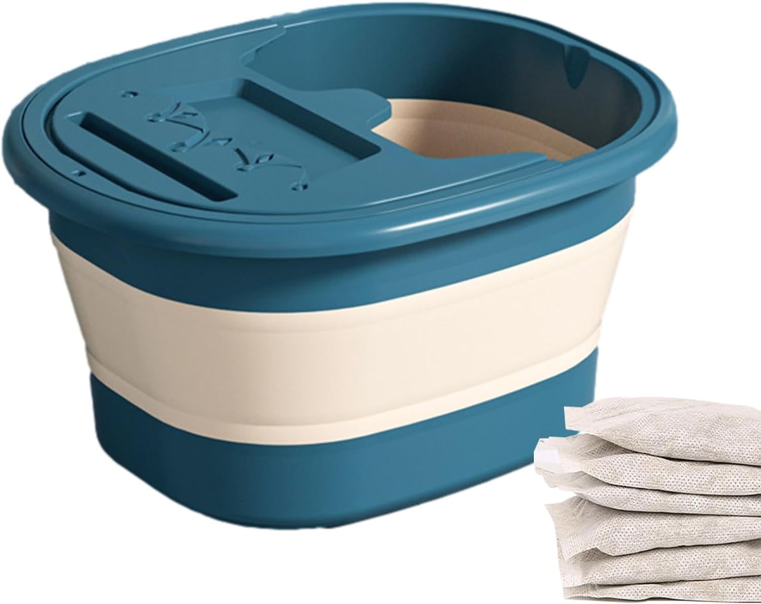 Foot Soaking Tub - Portable Soak Tub with Massage Acupoint,Heat ...