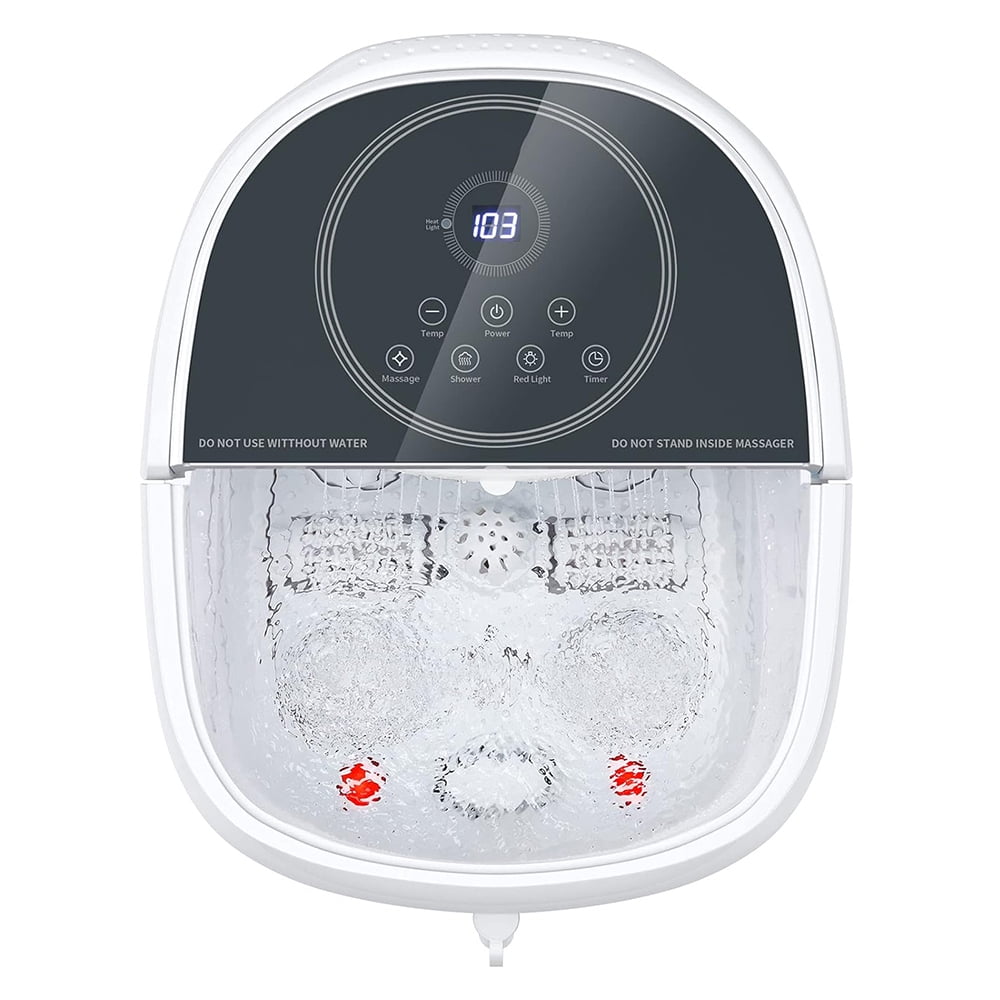Foot Spa Bath Massager, Electric Massager with Timer, Digital ...