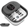 Foot Spa Bath Massager with Heat, Collapsible Foot Massager Spa Soaking ...