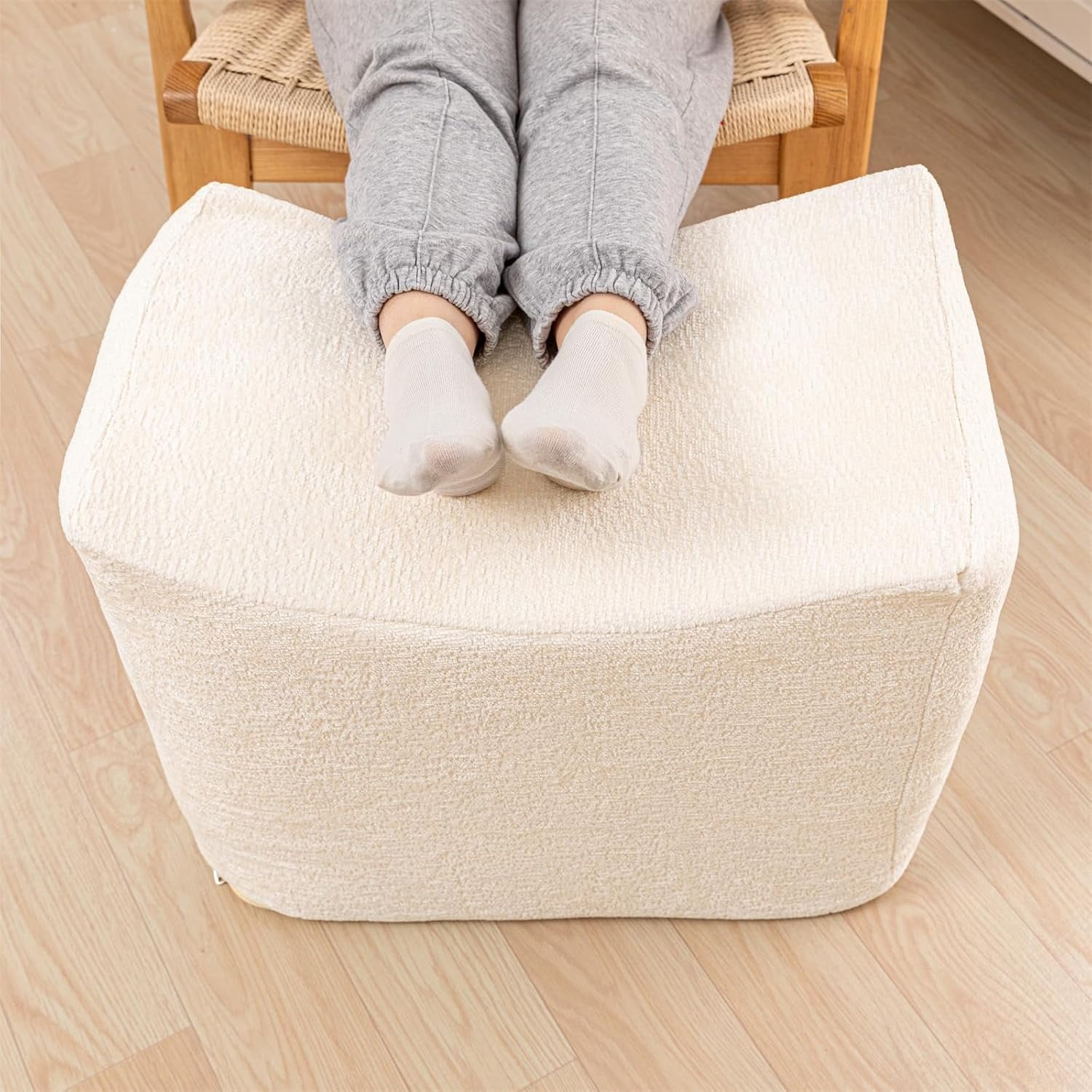 Foot Stool Multi-Functional Modern Foam Pouf Foot Rest Floor Pouf Sofa ...