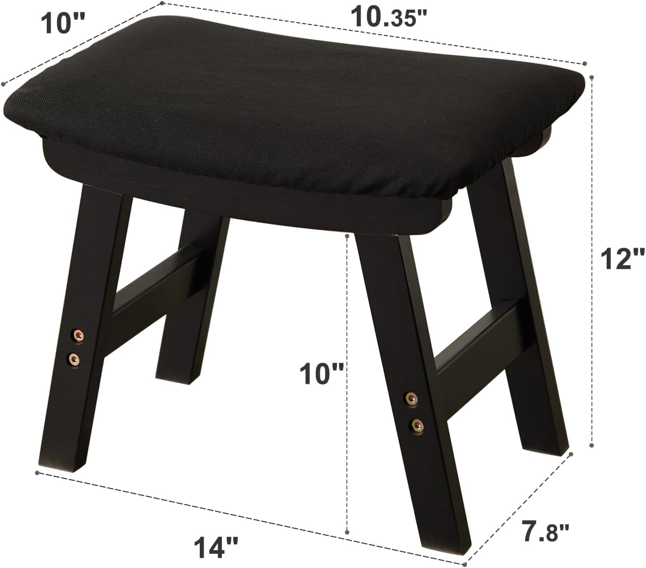 Foot Stool,Ottoman and Footstool,Small Sofa Foot Rest,Bamboo Foot Stool ...