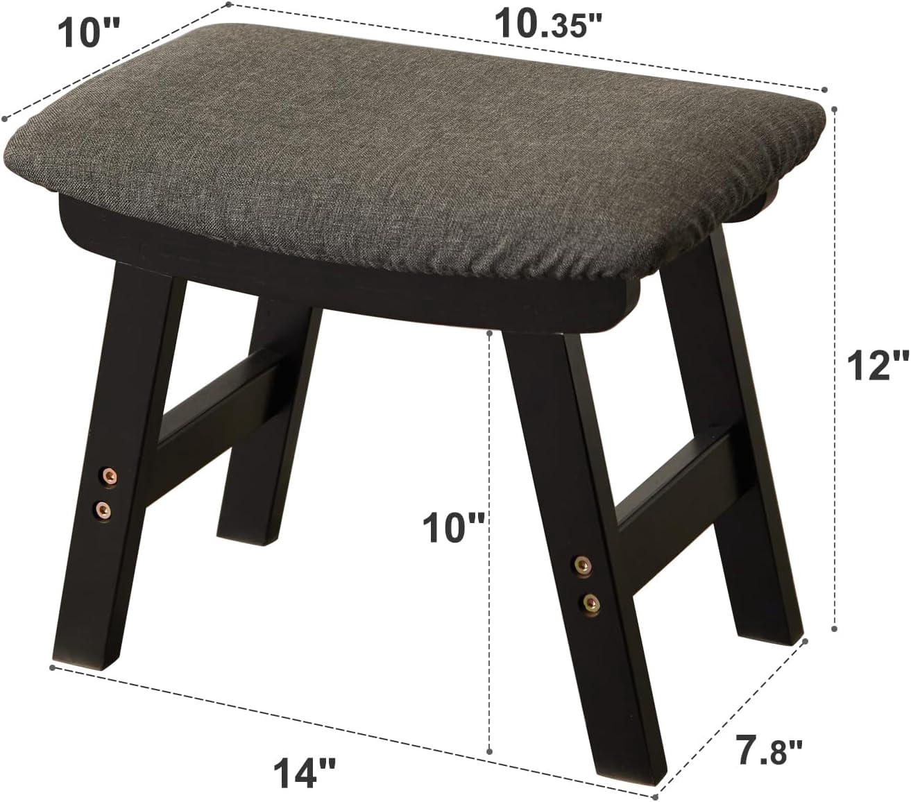 Foot Stool,Ottoman and Footstool,Small Sofa Foot Rest,Bamboo Foot Stool ...