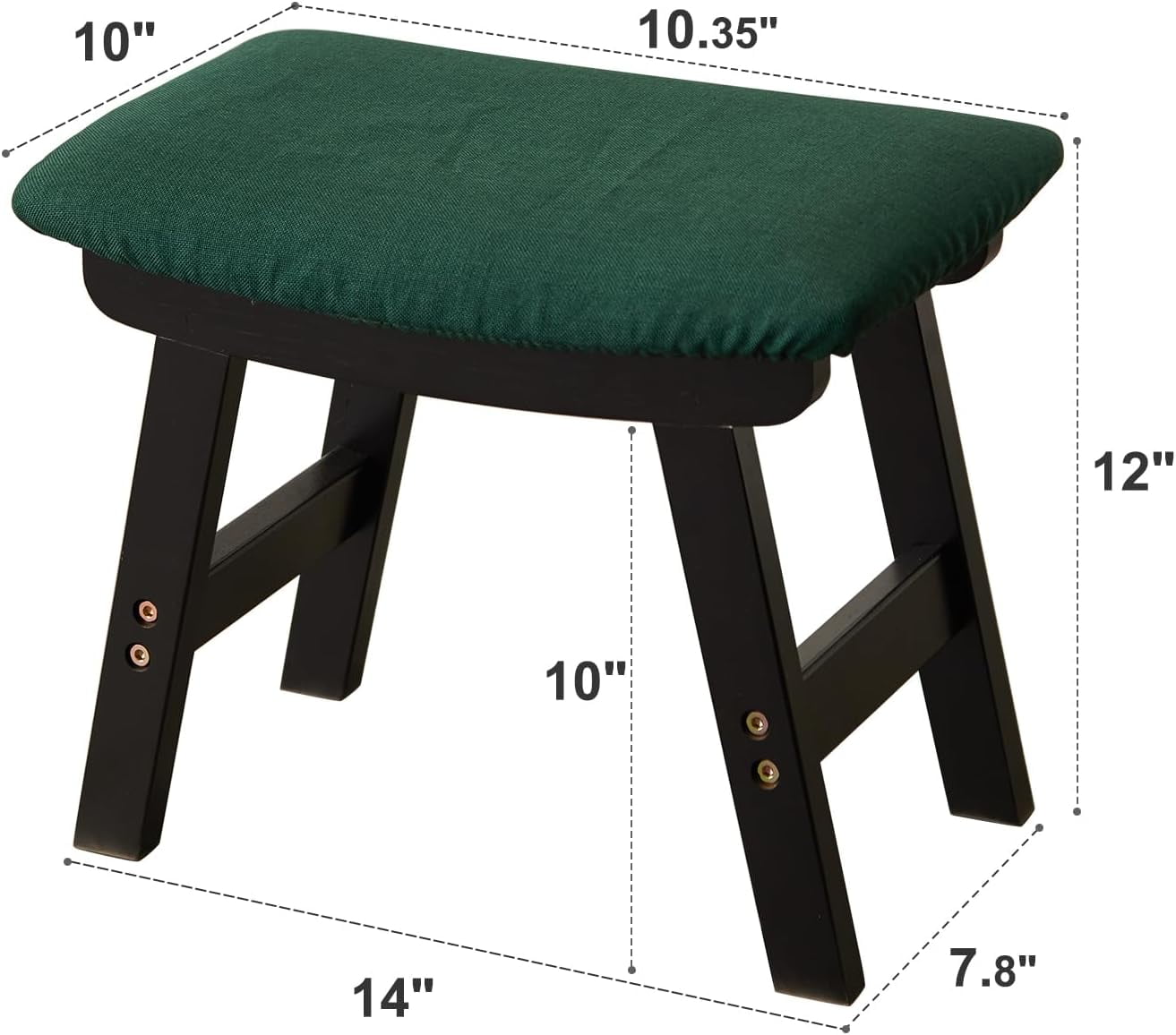 Foot Stool,Ottoman and Footstool,Small Sofa Foot Rest,Bamboo Foot Stool ...