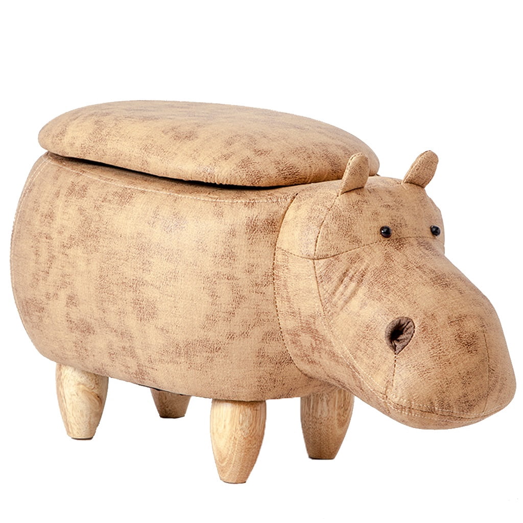 Foot Stool With Storage, Animal Footrest For Couch, Creative Footstool ...