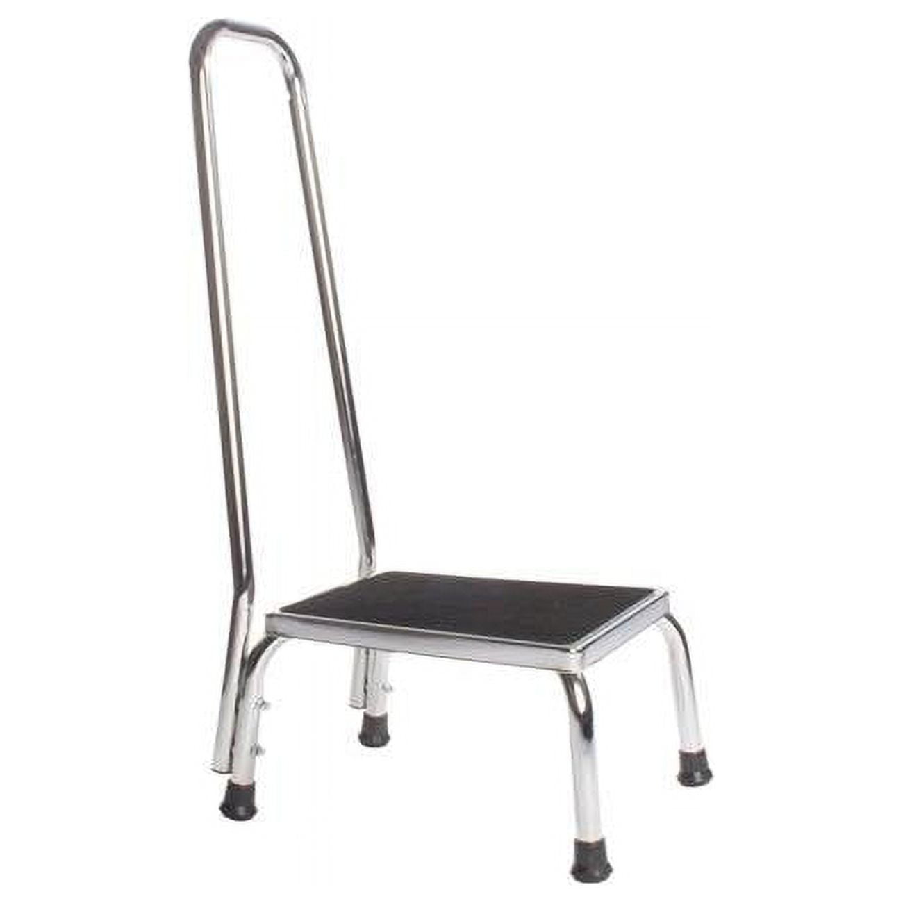 Foot Stool with Handrail, Chrome - Walmart.com