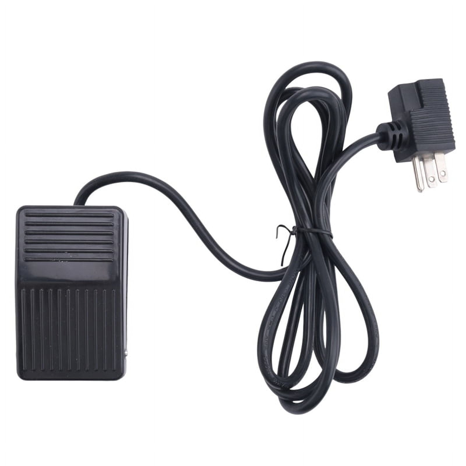 Foot Switch, Foot Pedal Switch Cable with 3- Piggyback Plug, Foot ...