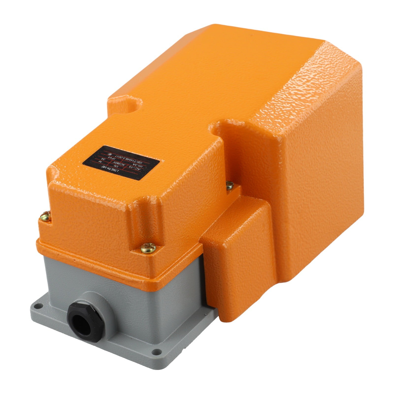 Foot Switch Pedal Built-In Electric Pedal Switch 15A Machine Control ...