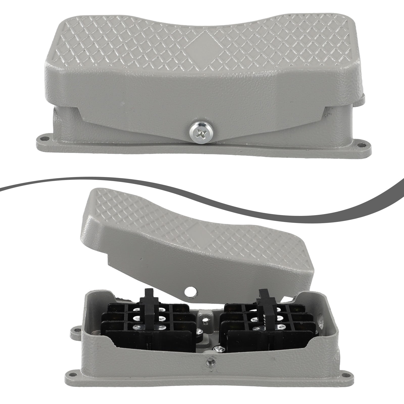 Foot Switch Pedal Push Button Controller Ydt1-20 101 Reverse with Case ...