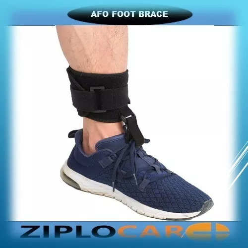 Foot Up AFO Foot Drop Brace Adjustable Ankle Foot Orthosis Support for ...