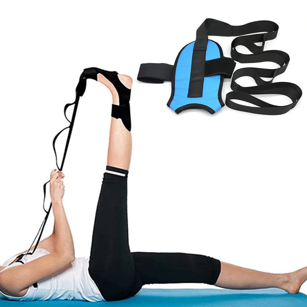 Blarysports Foot and Calf Stretching Strap, Aid for Plantar Fasciitis ...