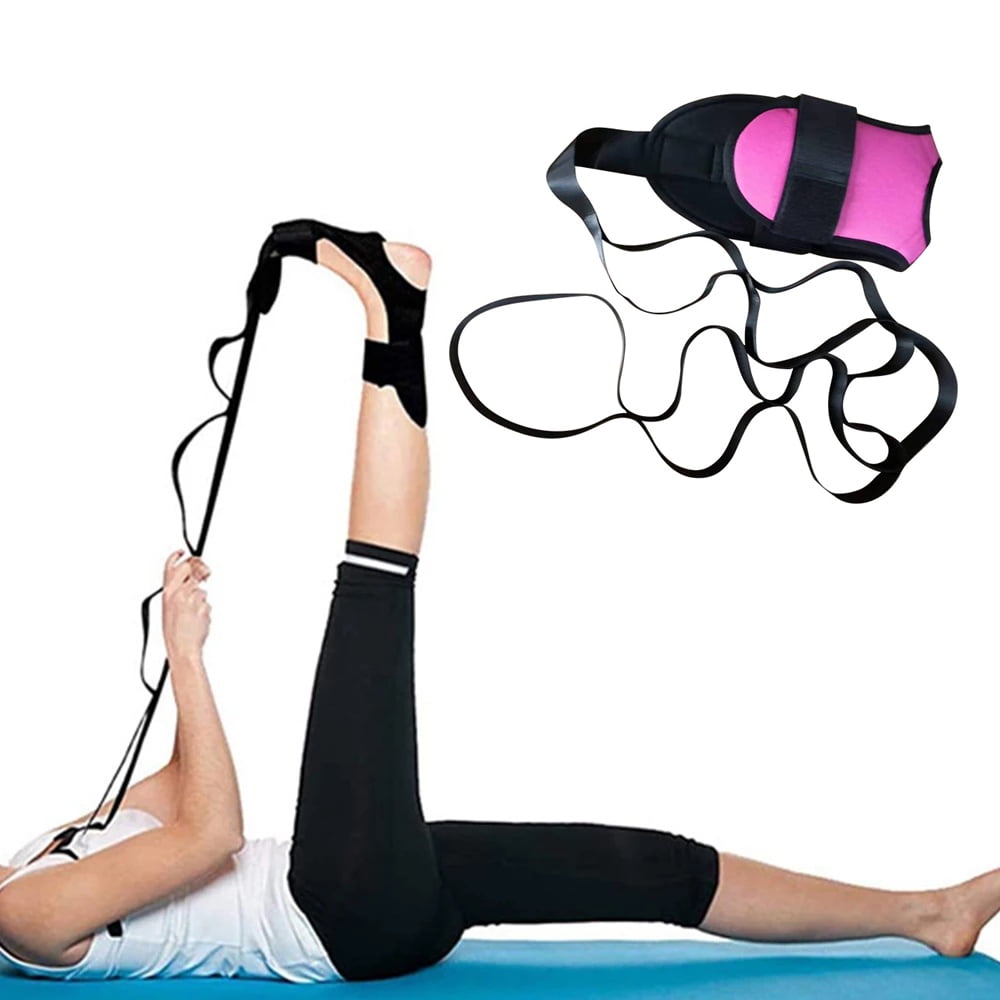 Foot and Calf Stretcher-Stretching Strap For Plantar Fasciitis, Heel ...