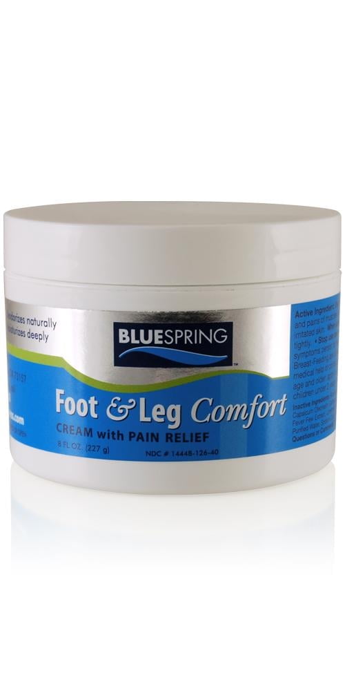 Foot and Leg Comfort Cream 8 oz Jar (Pack of 2) - Walmart.com