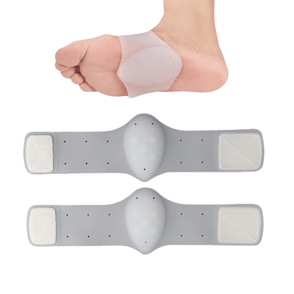 Foot arch pad silicone correction insole arch cover flat foot support ...