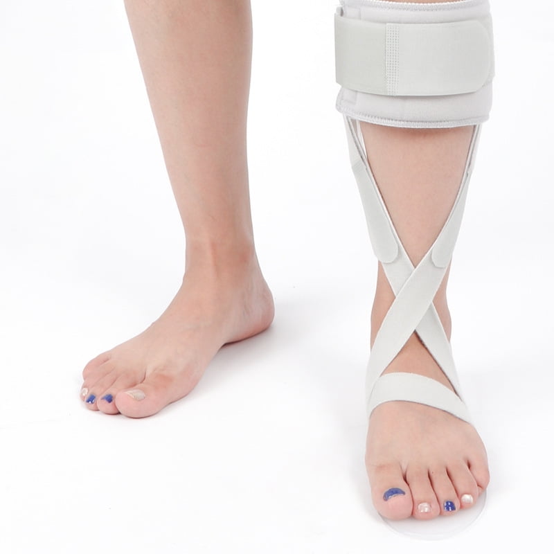 Foot drop orthosis splay strap foot support posterior leaf type foot ...