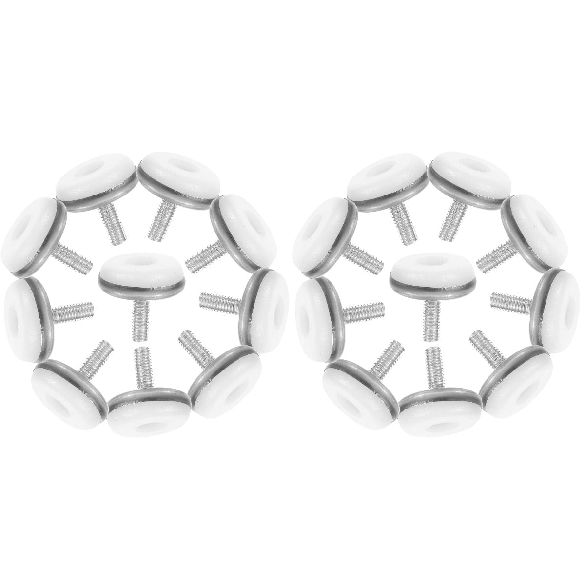 Foot of Bed Benches Display Cabinet Adjustable Pads Sofa Legs Iron ...