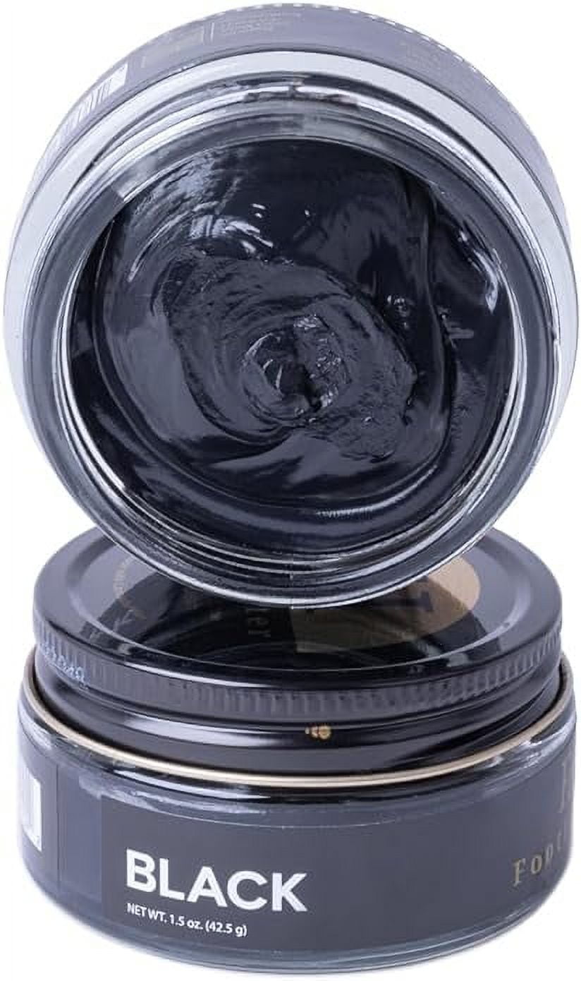 FootFitter Shoe Cream Polish, Restores and Shines Leather, Black, 2 ...