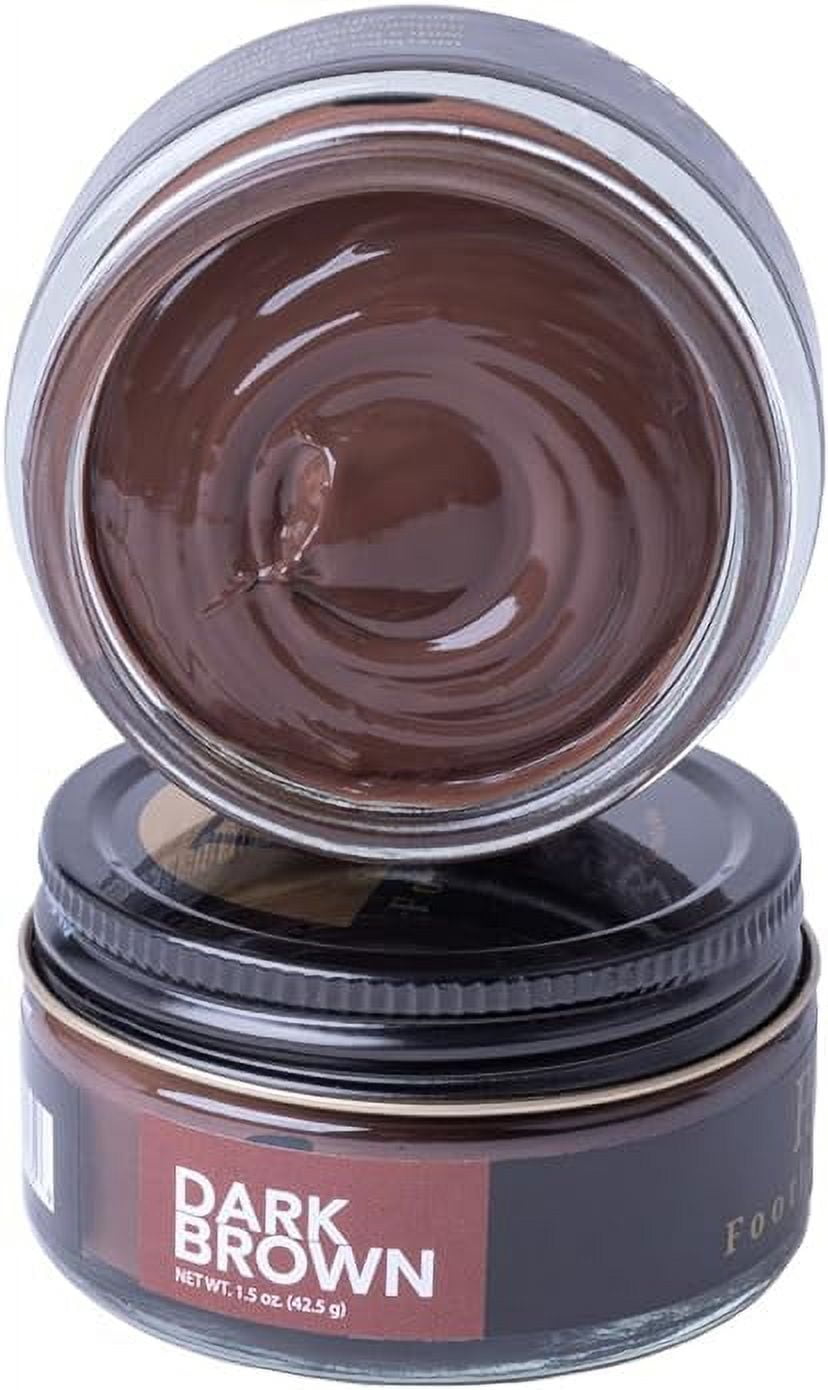 FootFitter Premium Shoe Cream Polish 2 Pack! Shoe and Boot Shine Cream ...