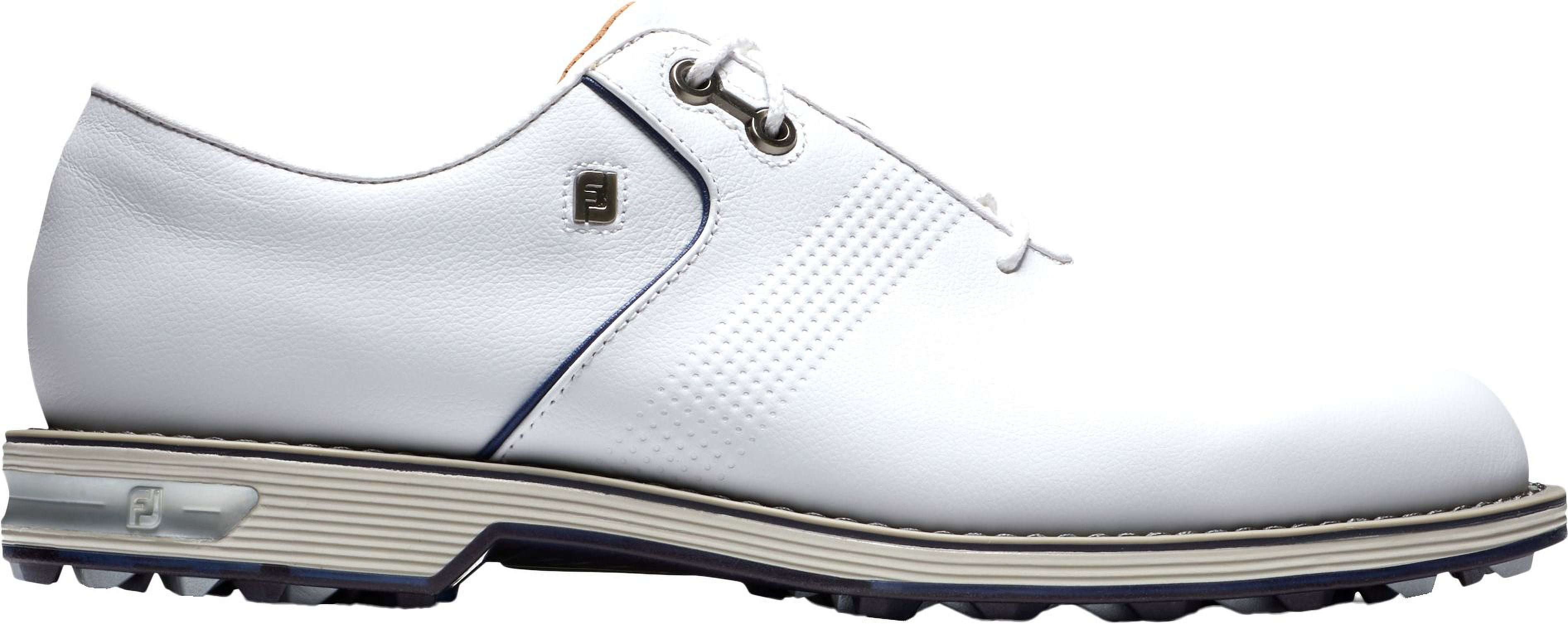 FootJoy Men's DryJoys Premiere Flint Golf Shoes (White, 7 4E US ...