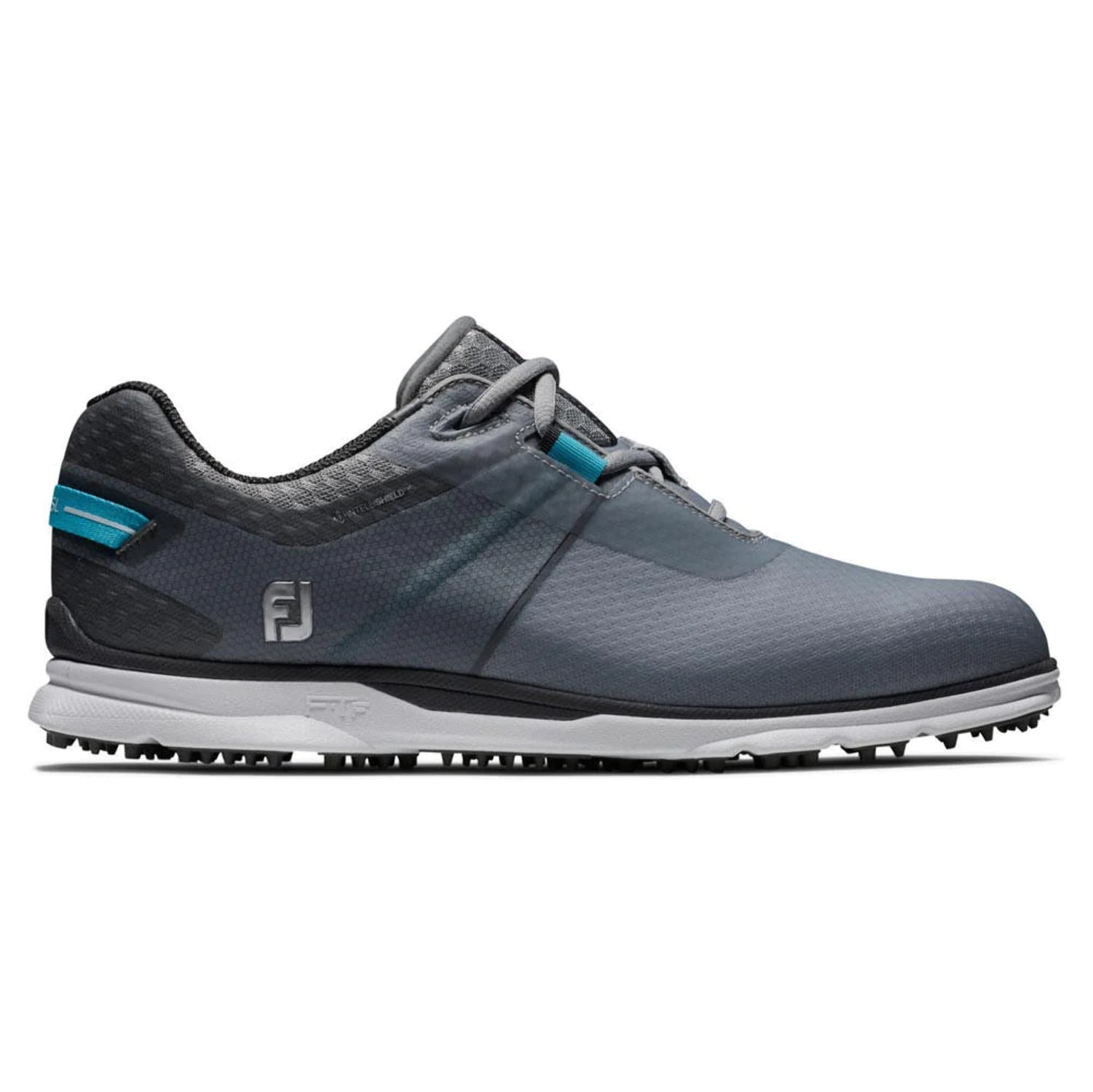 FootJoy Men's Pro SL Sport Golf Shoes, Gray/Reef Blue, Size 10.5 Wide ...