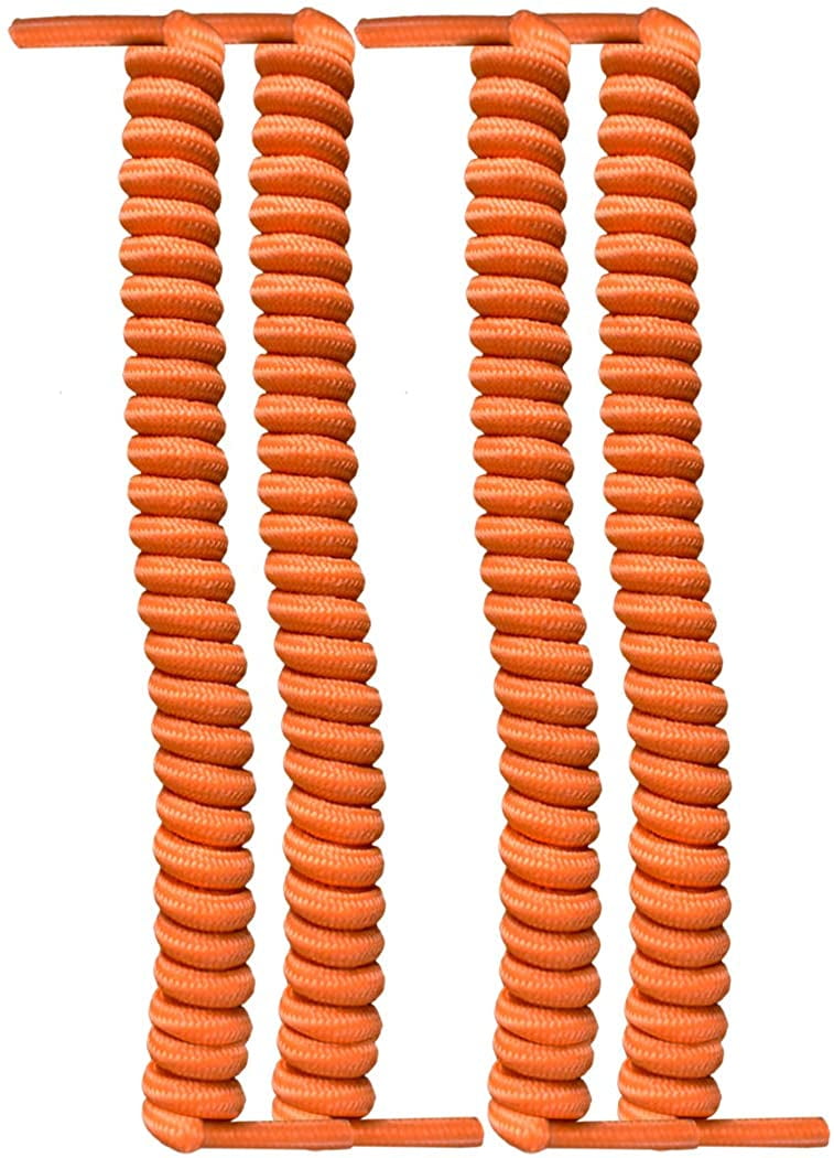 FootMatters No Tye Shoelaces Elastic Curly Stretchy ror Kids and Adults ...