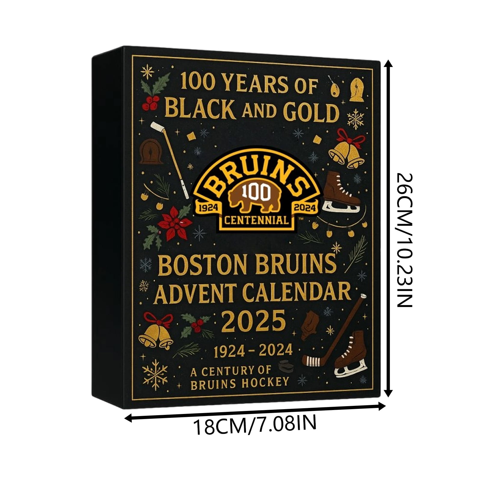Football 100th Anniversary Advent Calendar 2025, Boston Bruins Football ...