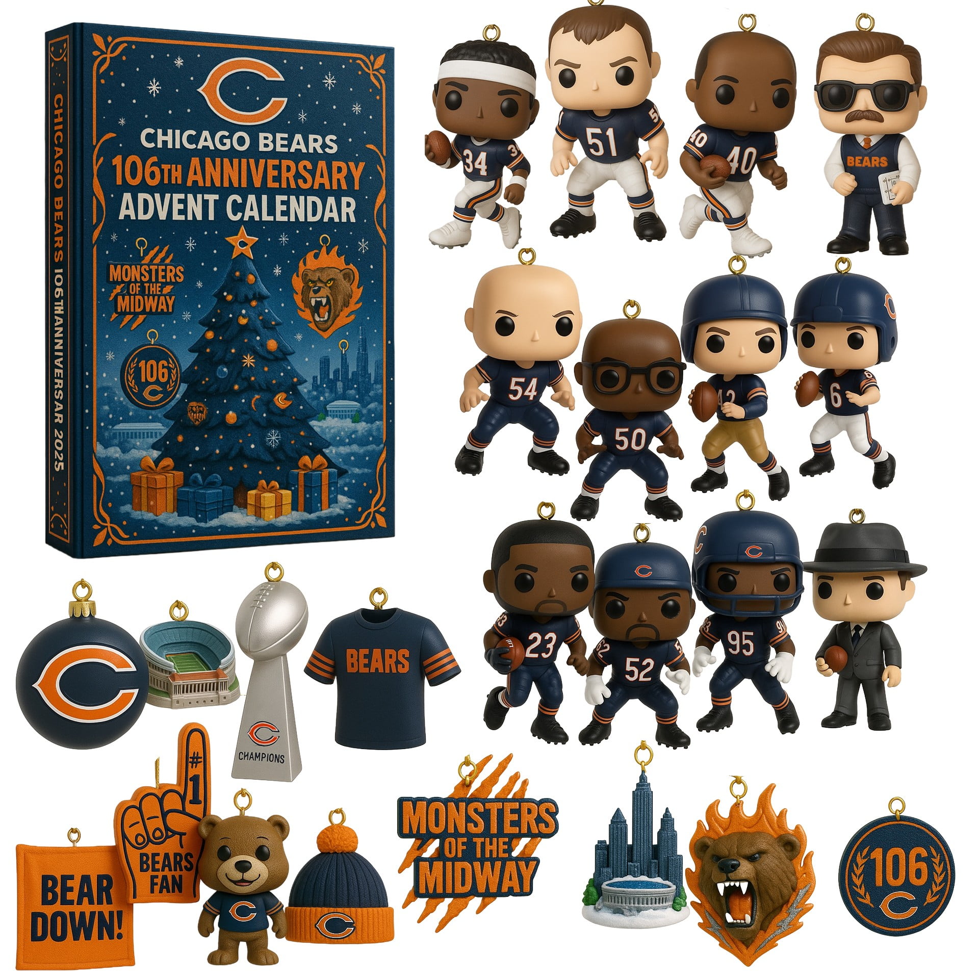 Football 106th Anniversary Advent Calendar 2025 · 24 Day Holiday ...