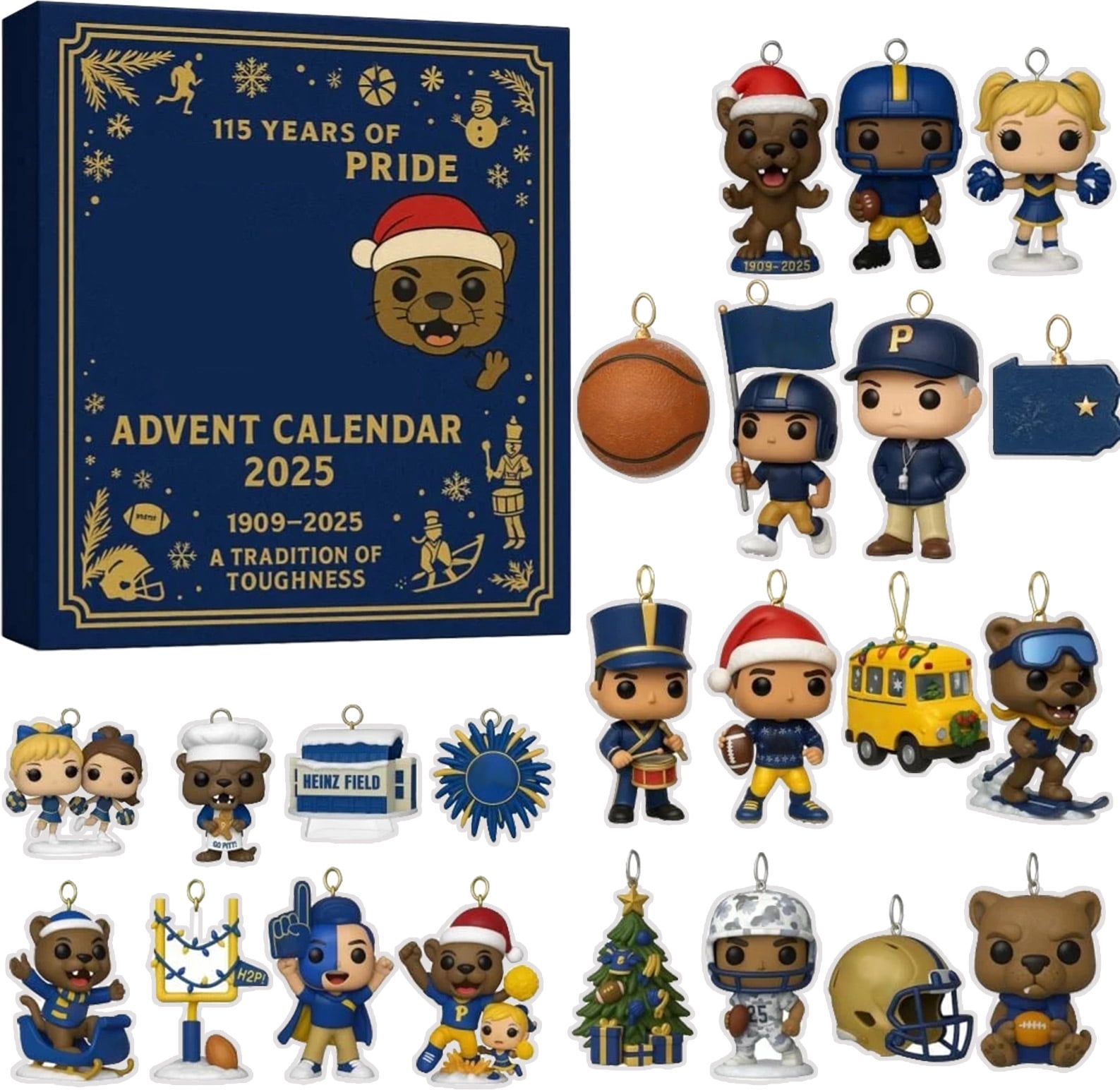 Football 115th Anniversary Advent Calendar 2025 – 24 Collectible ...