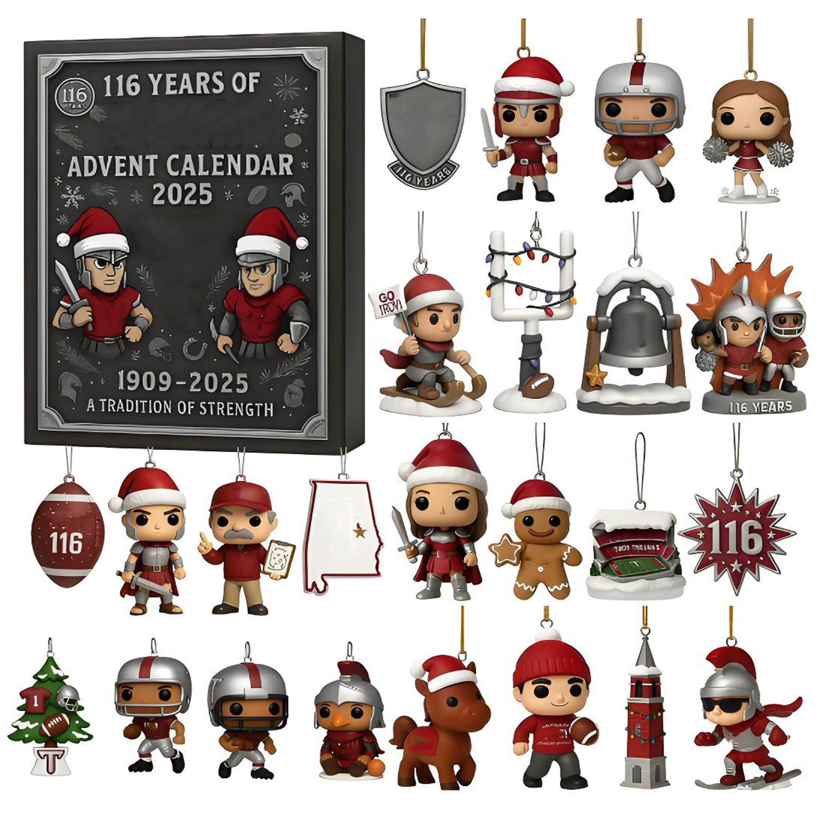 Football 116th Anniversary Advent Calendar 2025, Trojans football ...