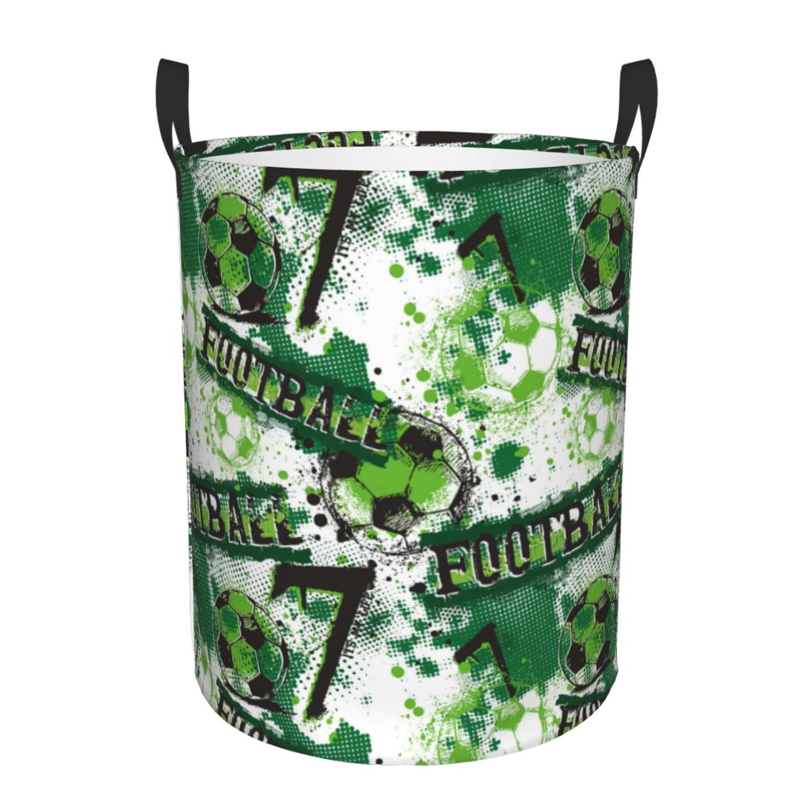 Football 7 Laundry Basket, Laundry Hamper Waterproof Laundry Bag ...