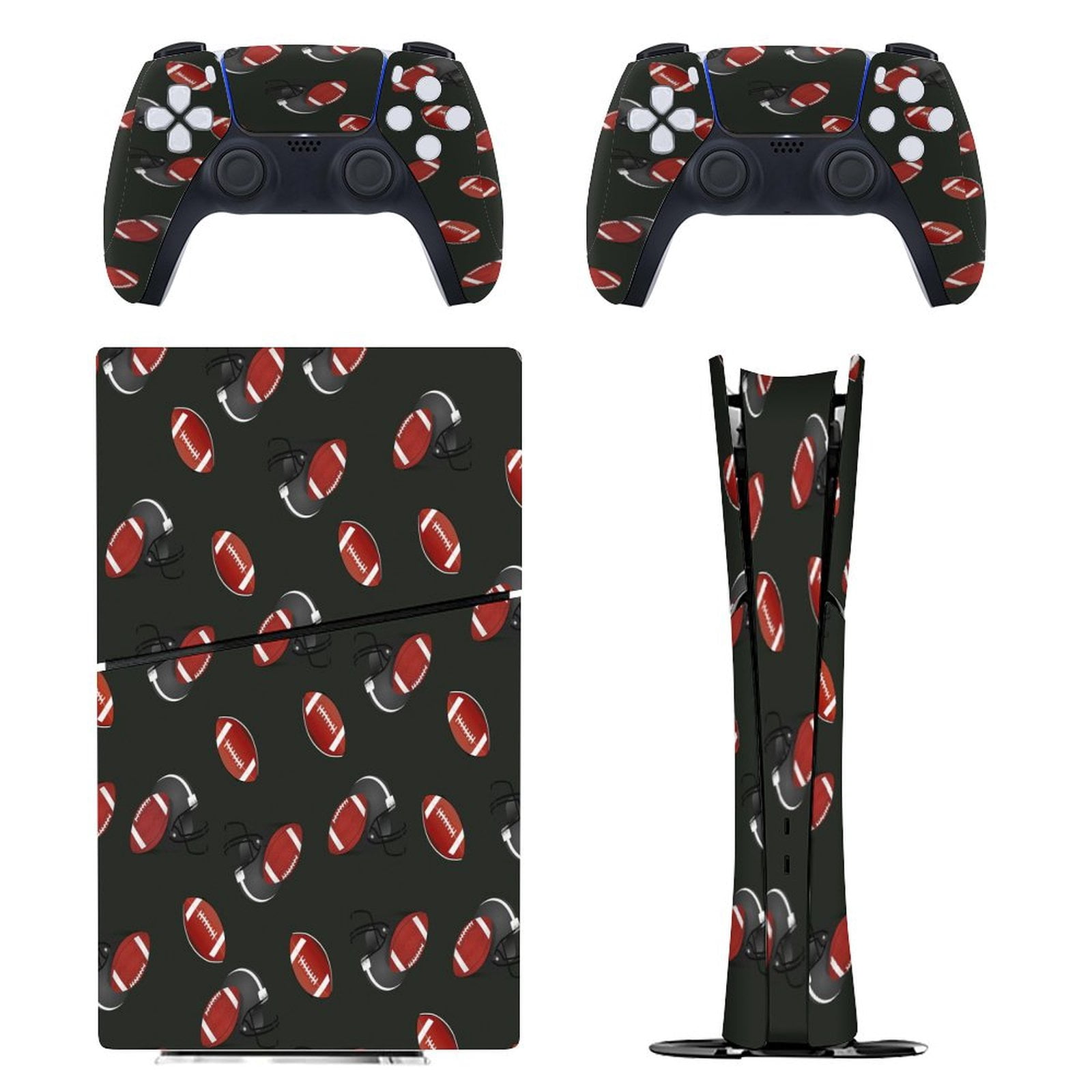 Football, Alignment, Background PS5/PS5 Slim Digital Disc Skin Sticker ...